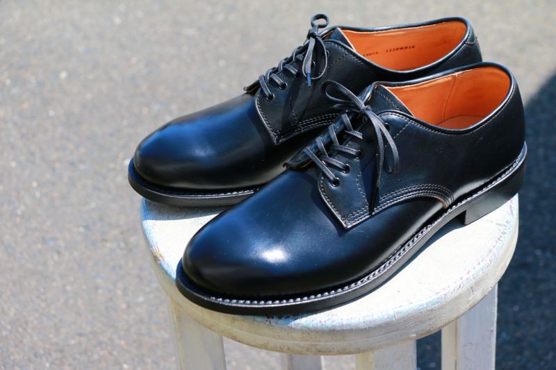 WHEEL ROBE ウィールローブ PLAIN TOE DERBY Last #1228 プレーントゥダービー BLACK Qurious ...
